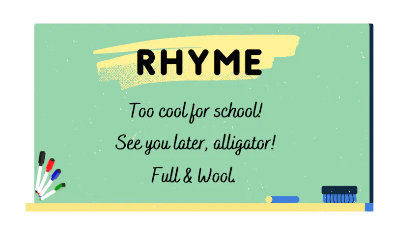 Examples Of Rhyme In English Types Of Rhyme Grammar Examples Of Rhyme In English Types Of Rhyme Grammar